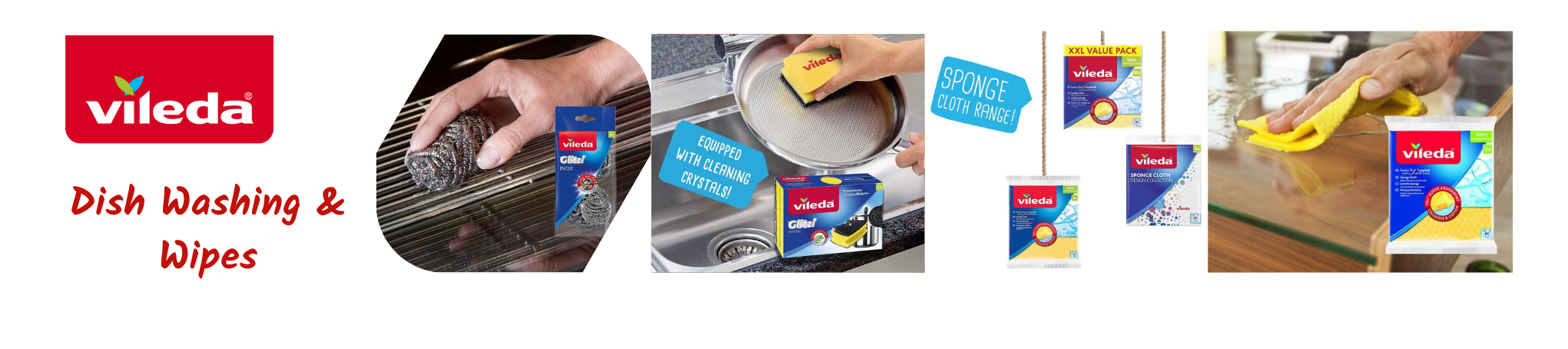Amazon.ae: Vileda: Dish Washing & Wipes