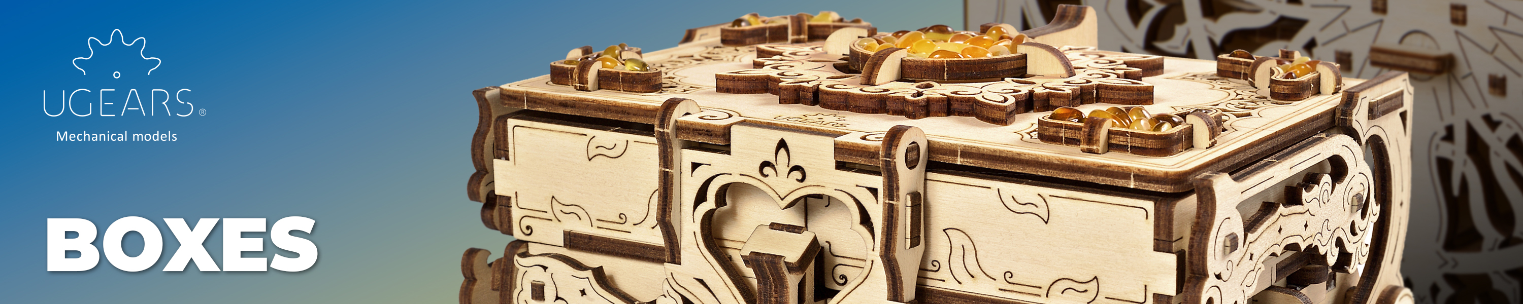 Amazon.fr: UGEARS - Mechanical Models: Boxes