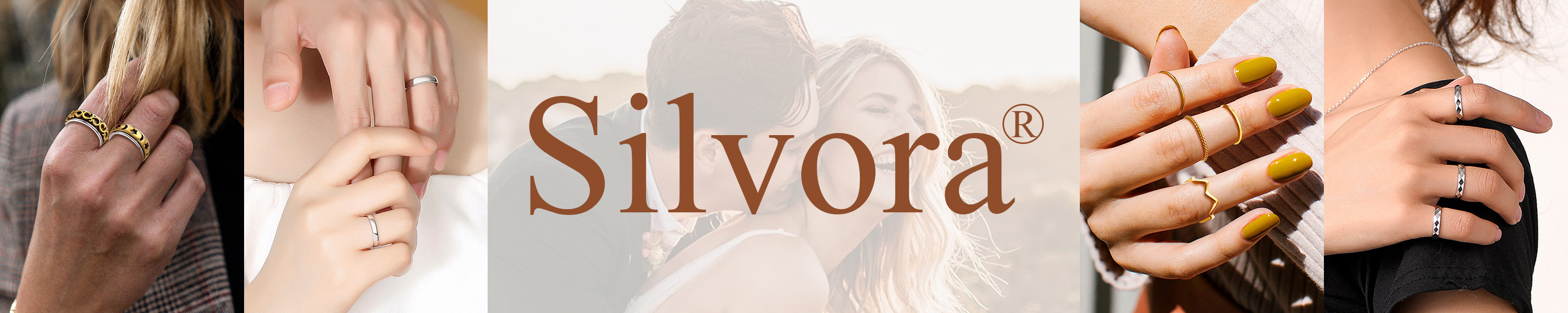 Amazon.co.uk: Silvora: Rings