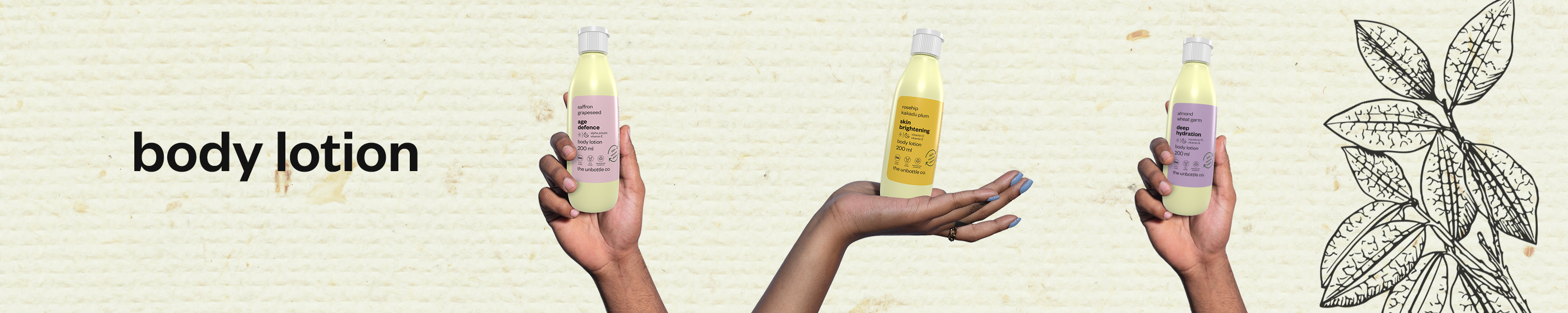 Amazon.in: The Unbottle Co.: Lotions
