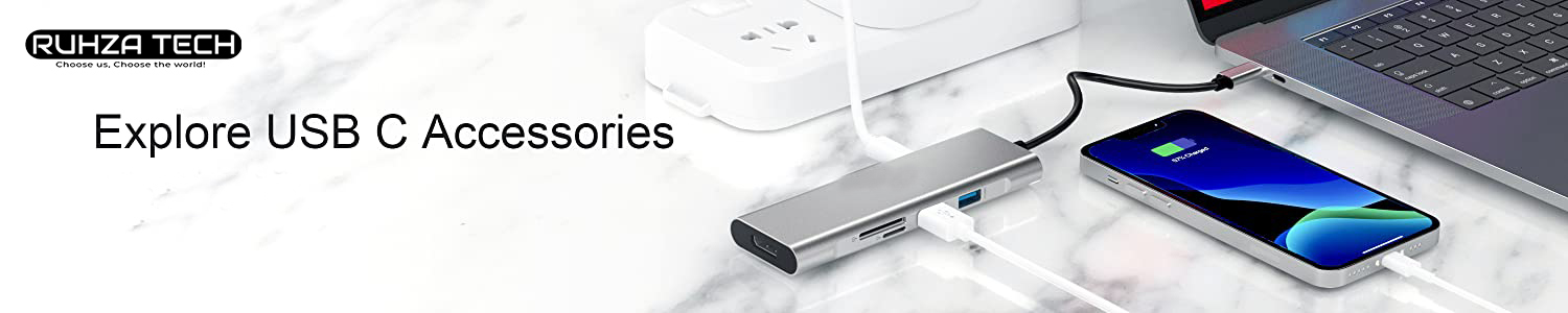 Amazon.in: RuhZa Tech®: Type C Hub