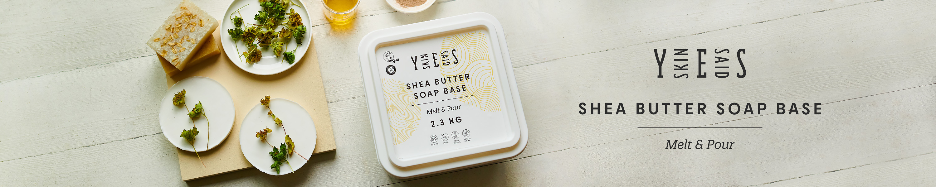 Amazon.fr: Skin Said Yes: Base de Savon au Beurre de Karité
