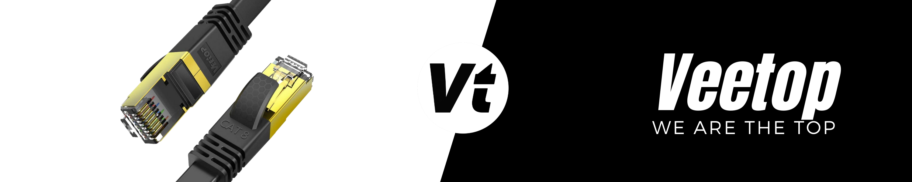 Amazon.fr: Veetop: Câble ethernet cat 8 Plat