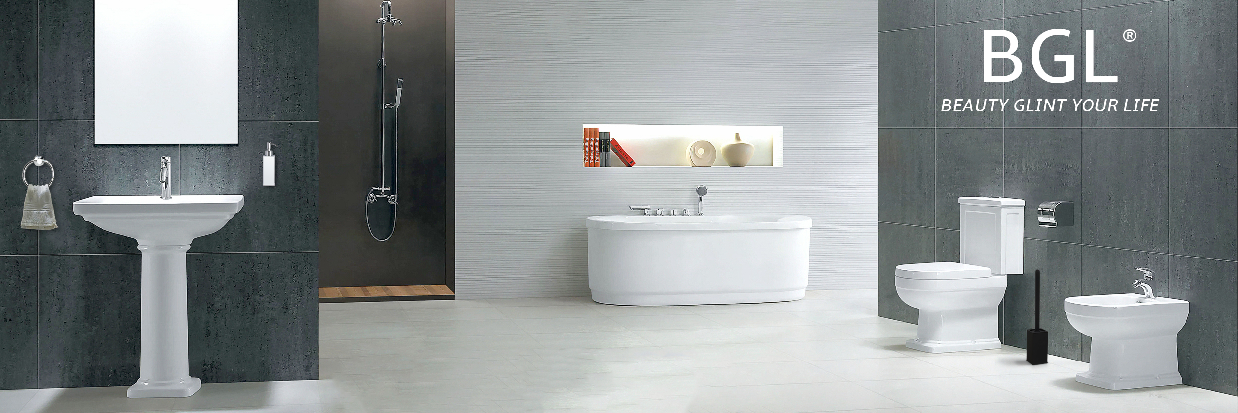 Amazon.co.uk: BGL Bath Decor: FREE STANDING