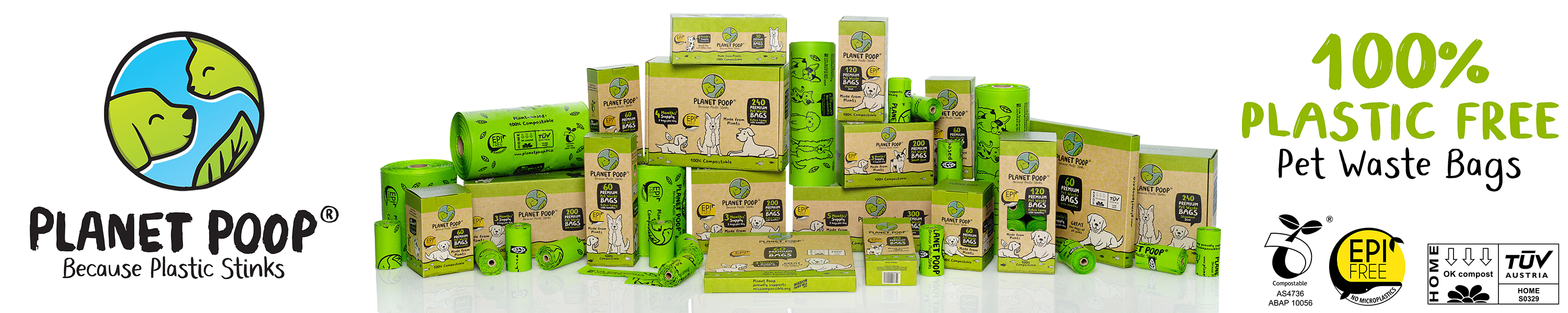 Amazon.co.uk: PLANET POOP - Because Plastic : XL BAGS