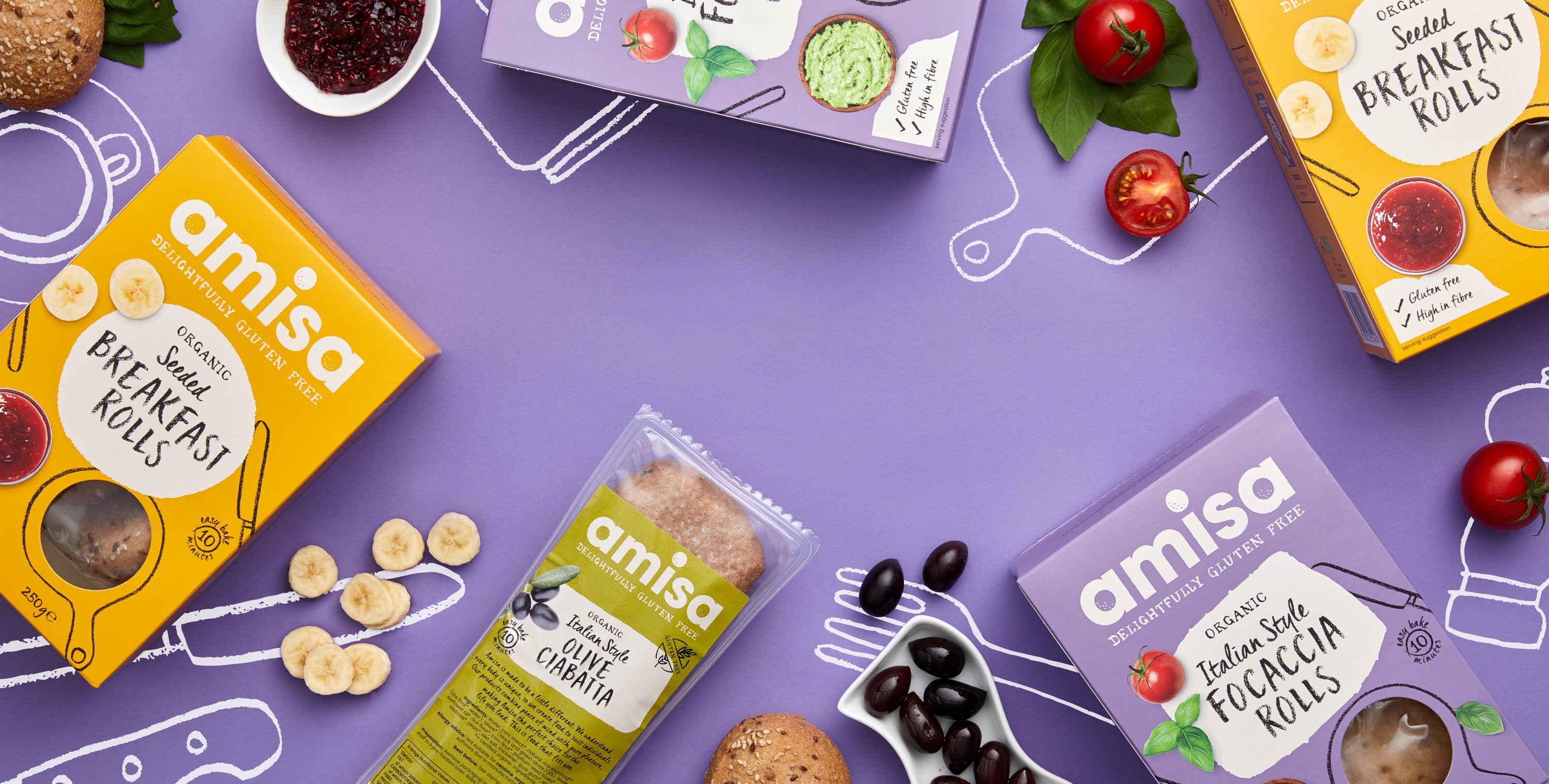 Amazon.co.uk: AMISA ORGANIC: GLUTEN FREE BREAD
