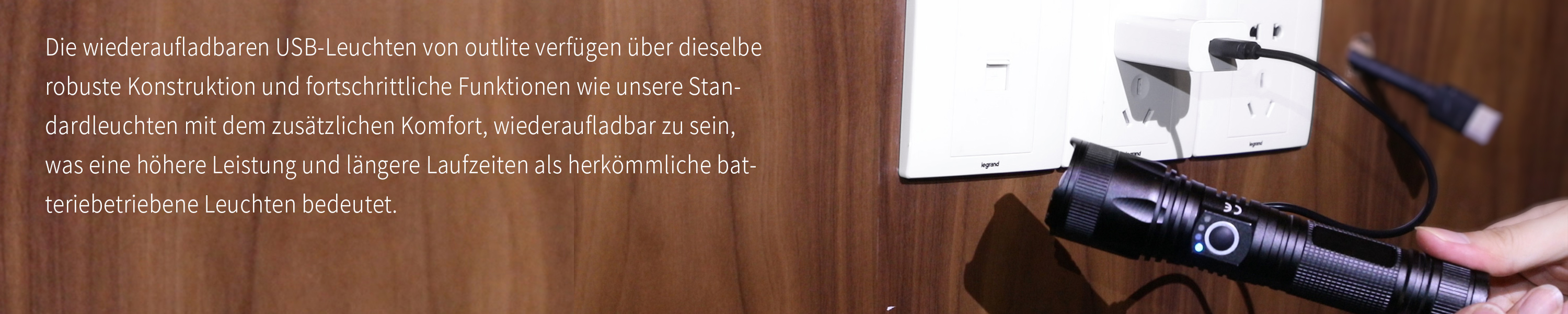 Amazon.de: outlite: RECHARGEABLE FLASHLIGHT