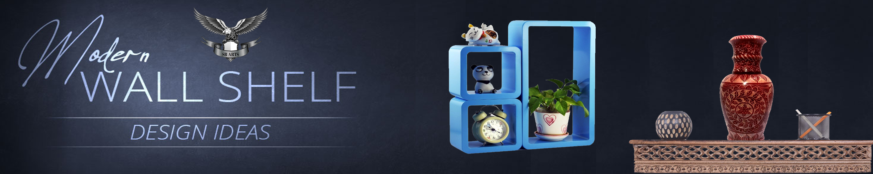 Amazon.in: S.BARTS: Wall Shelf