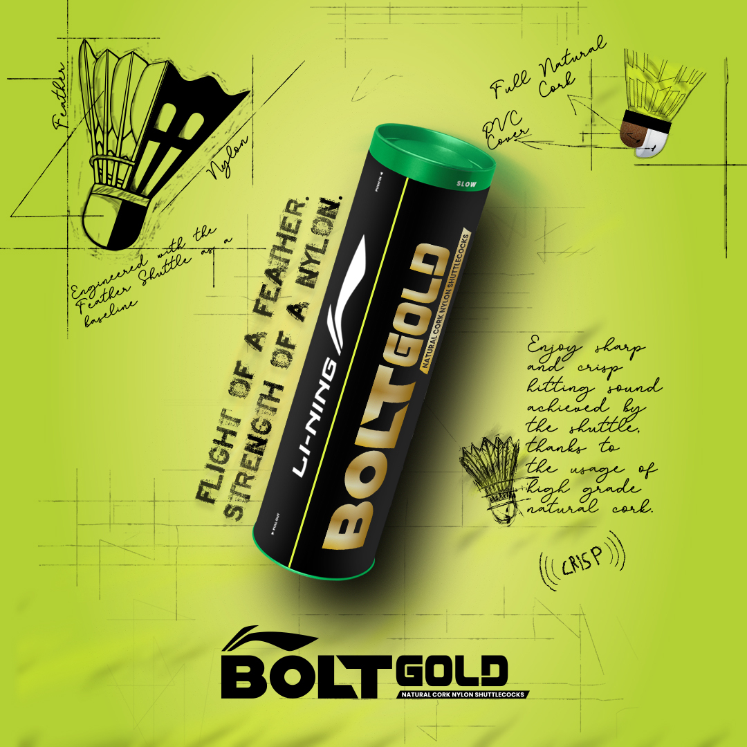 Amazon.in: Li-Ning: Bolt Gold