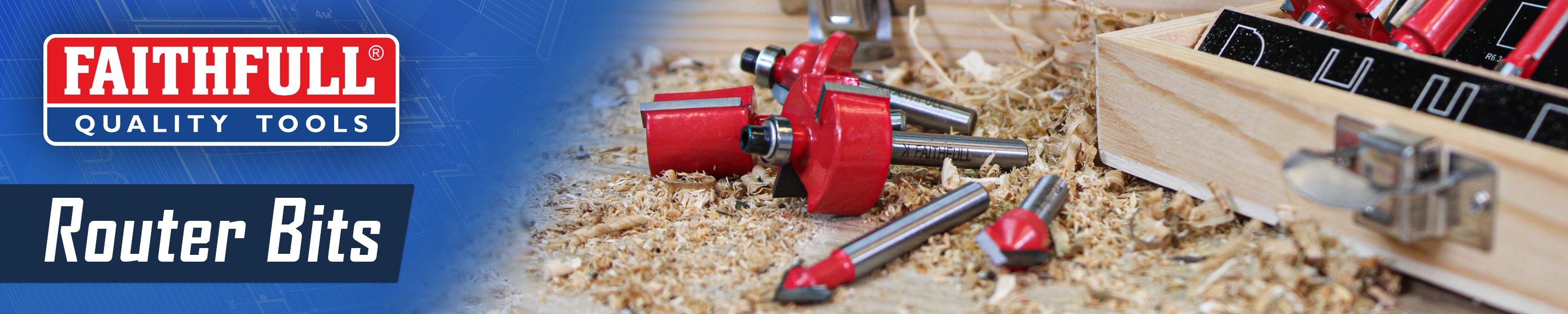 Amazon.co.uk: Faithfull Tools: Router Bits