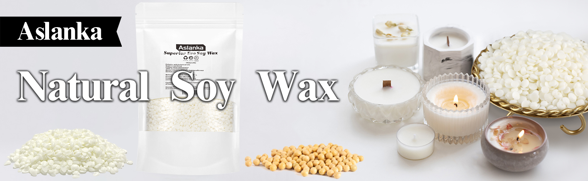 Amazon.co.uk: Aslanka: soy wax