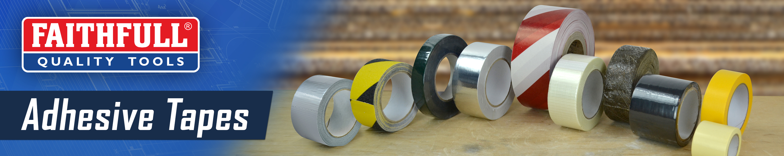 Amazon.co.uk: Faithfull Tools: Tapes & Adhesives