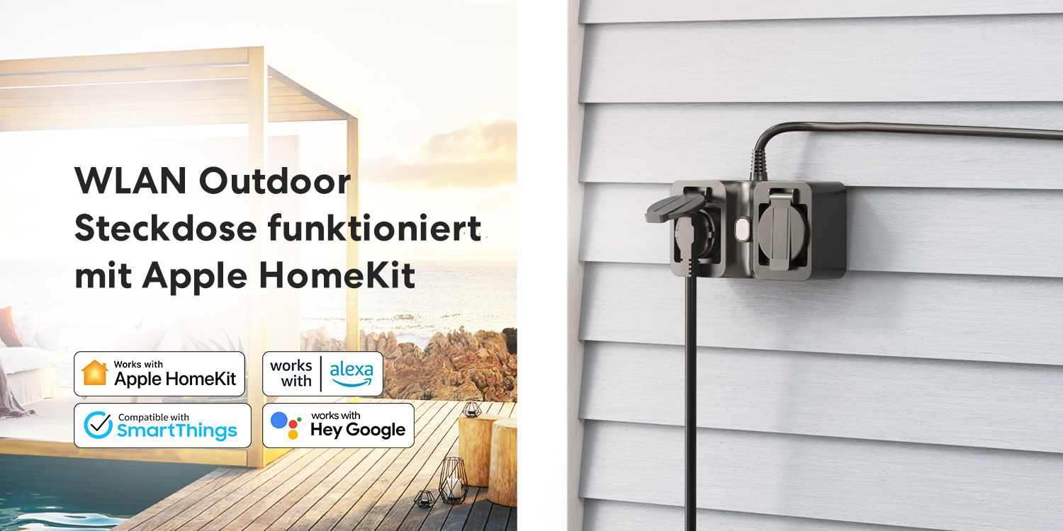 Amazon.com.tr: meross: WLAN Outdoor Steckdose