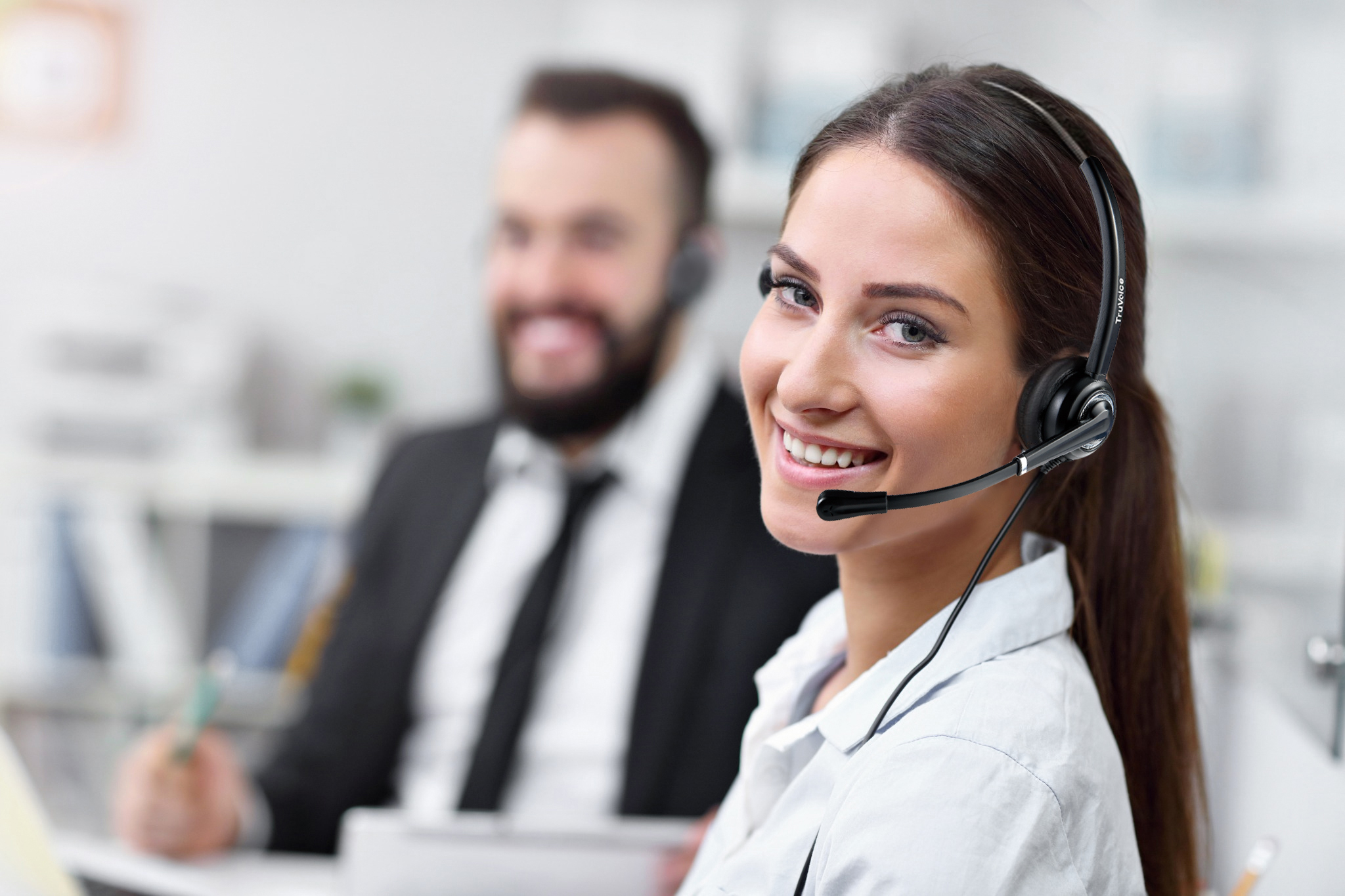 Amazon.de: TruVoice Headsets: USB Headset Training Solution