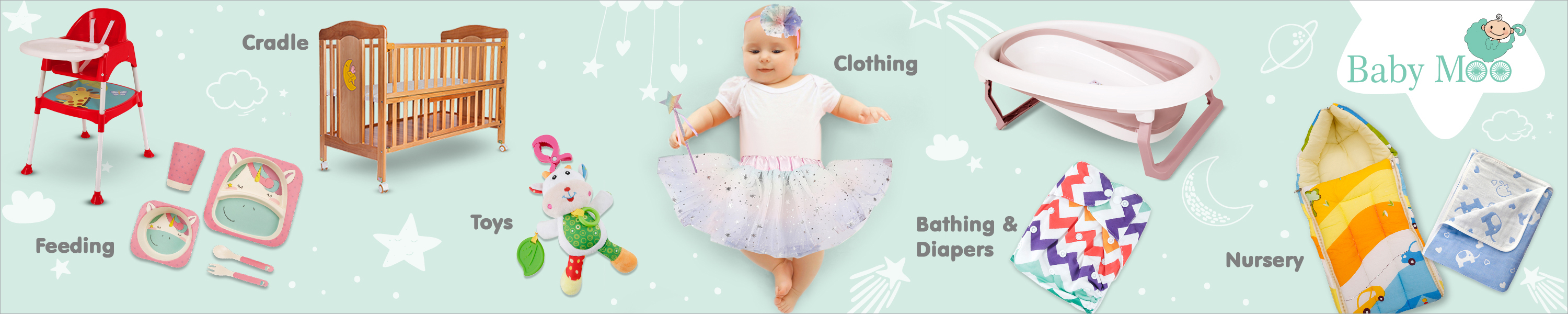 Amazon.in: Baby Moo: Matching Sets