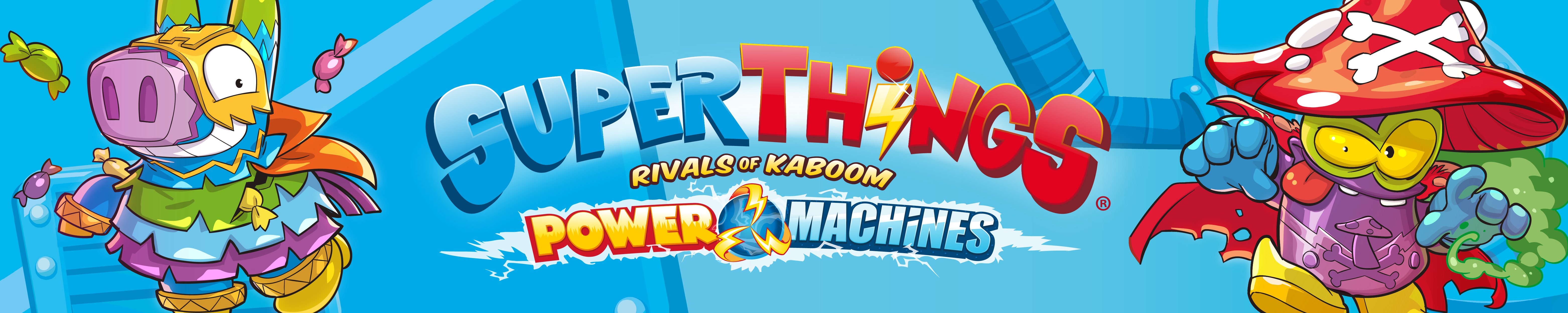 Amazon.co.uk: SUPERTHINGS RIVALS OF KABOOM: Power Machines