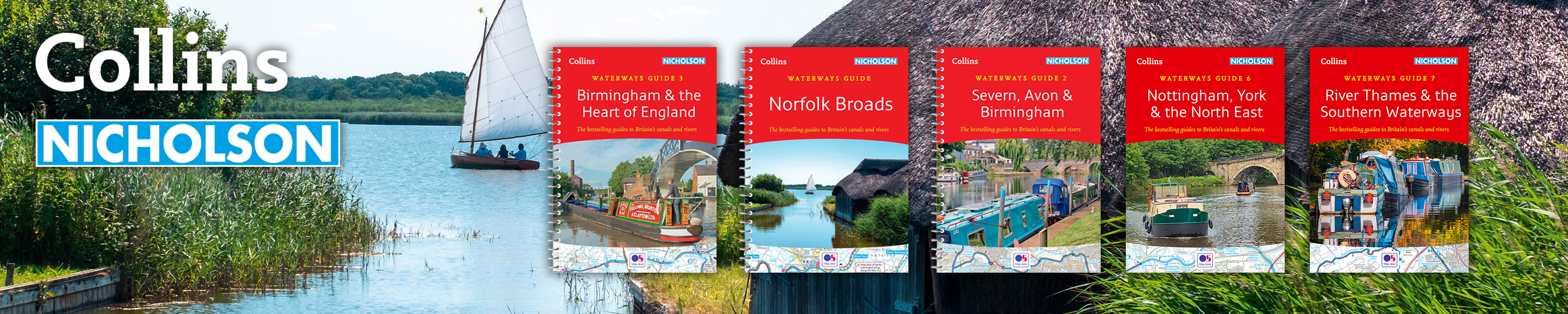 Amazon.co.uk: Collins Atlases & Maps: Collins Nicholson Waterways Guides