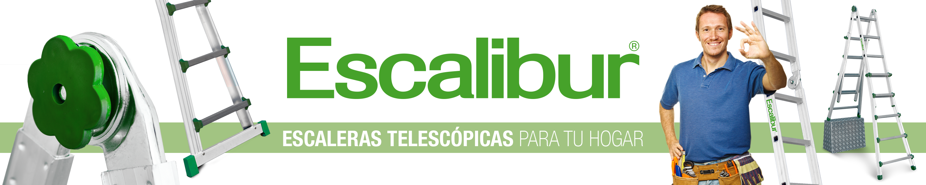Amazon.es: ESCALIBUR: ESCALERAS TELESCÓPICAS