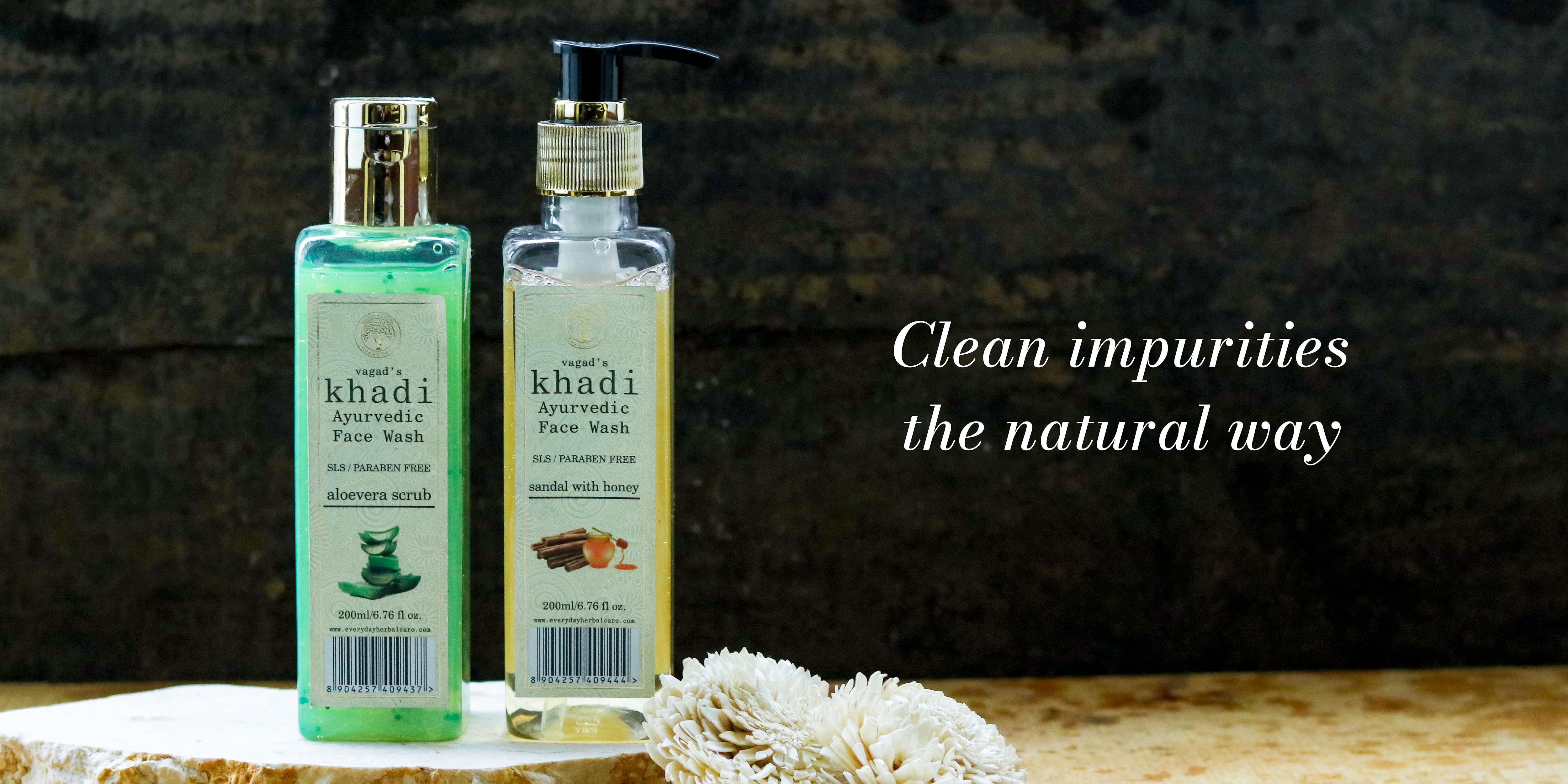 Vagad's Khadi Face Wash at Amy Beasley blog