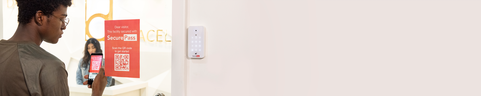 Amazon.in: SecurePass: Contactless door access with Temperature scanner