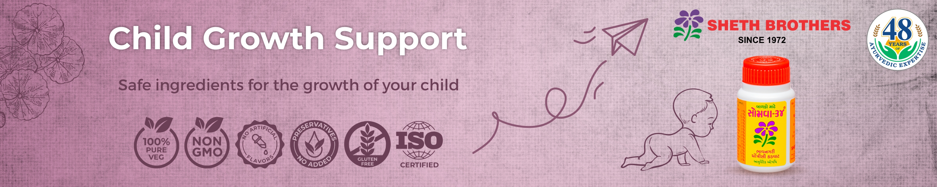 Amazon.in: Sheth Brothers - Since 1972: Child Support Growth