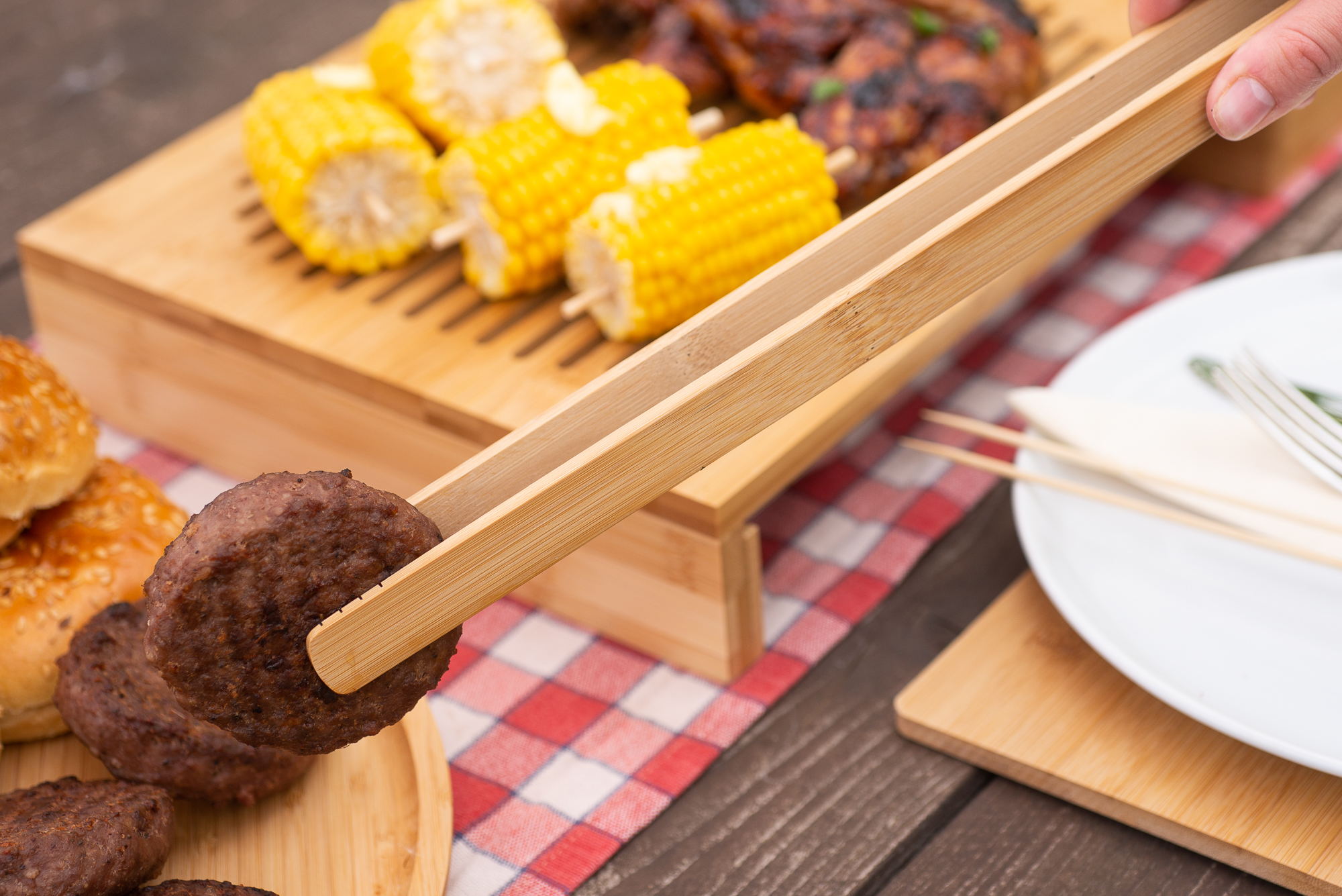 Amazon.co.uk: Dan&Co: Bamboo Tongs