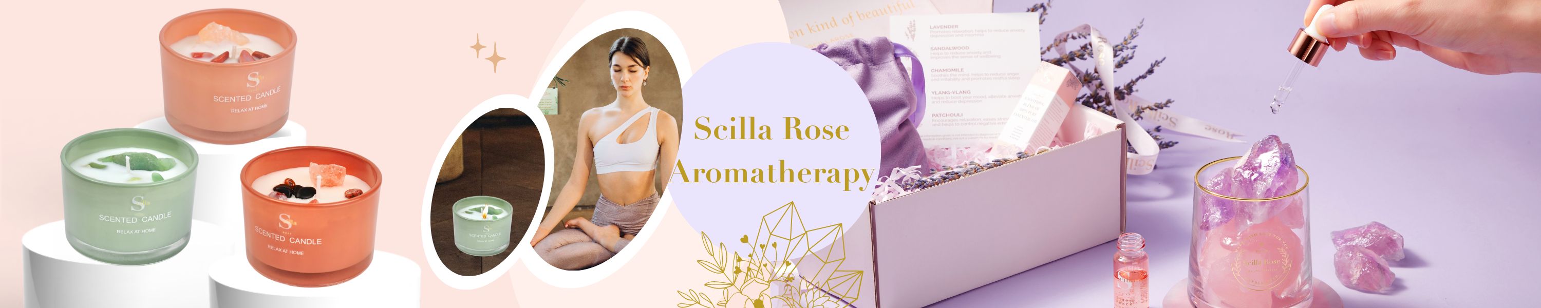 Amazon.co.uk: Scilla ROSE: Candles & Diffusers