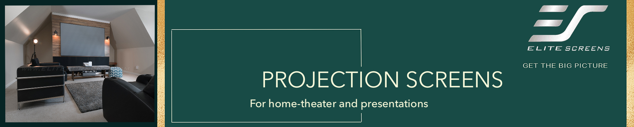 Amazon.co.uk: ELITE SCREENS: framed screens