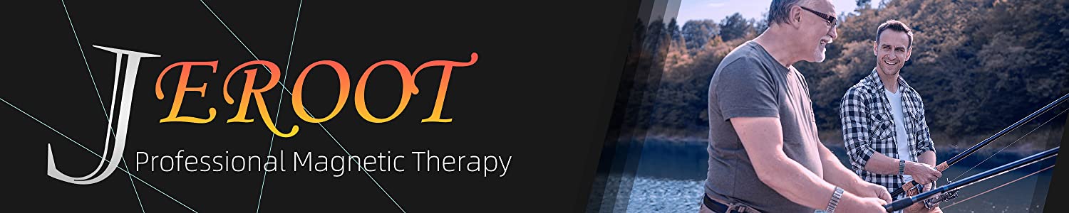 Amazon.co.uk: JEROOT: Titanium Magnetic Rings for Men Women