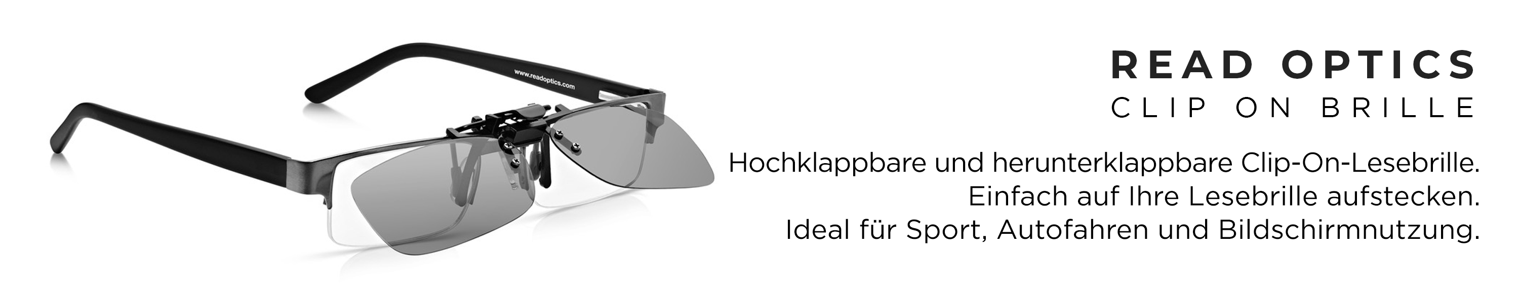 Amazon.de: Read Optics: CLIP ON BRILLE