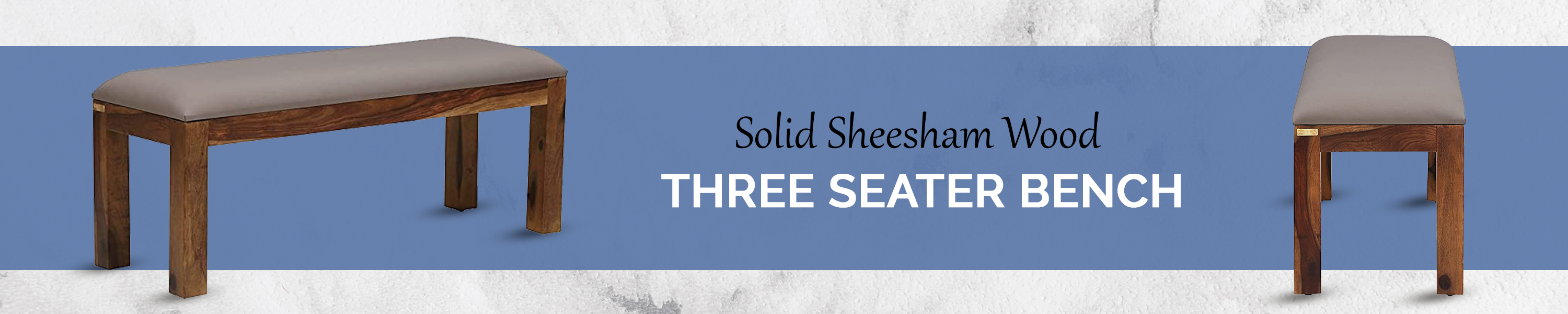 Amazon.in: Krishna Wood Decor: Three Seater Bench