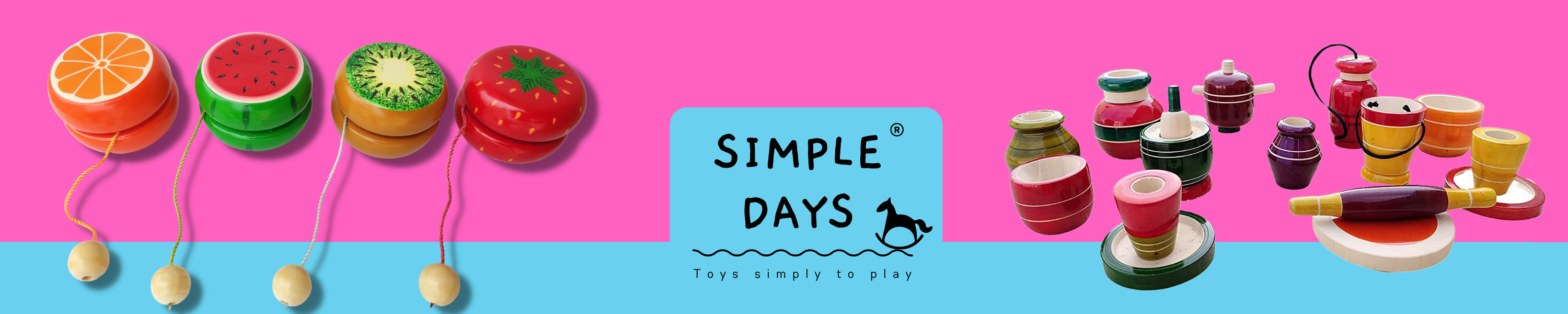 Amazon.in: Simple Days: Wooden Toys
