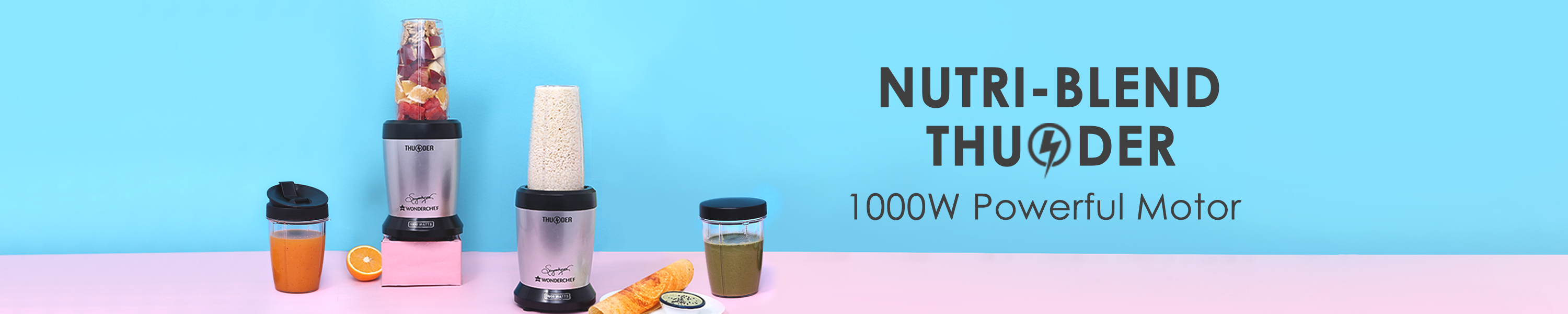 Amazon.co.uk: WONDERCHEF: Nutri-blend Thunder 1000 W