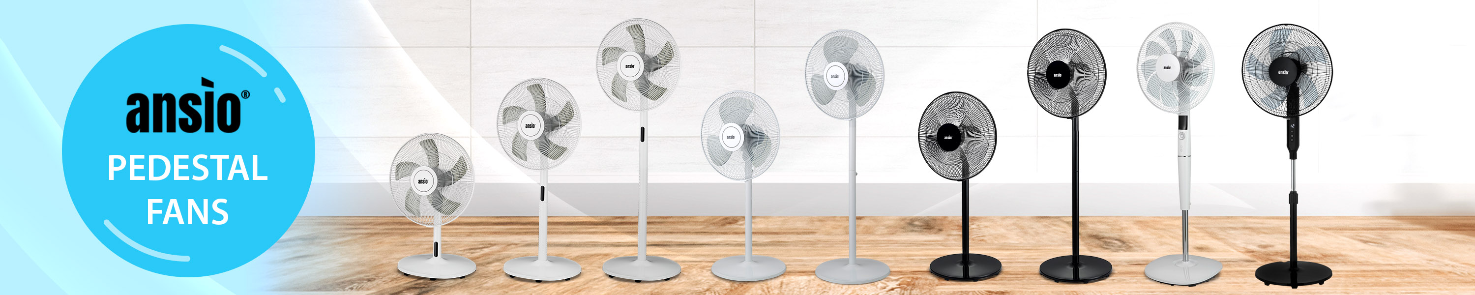Amazon.co.uk: ANSIO Products: Pedestal Fans