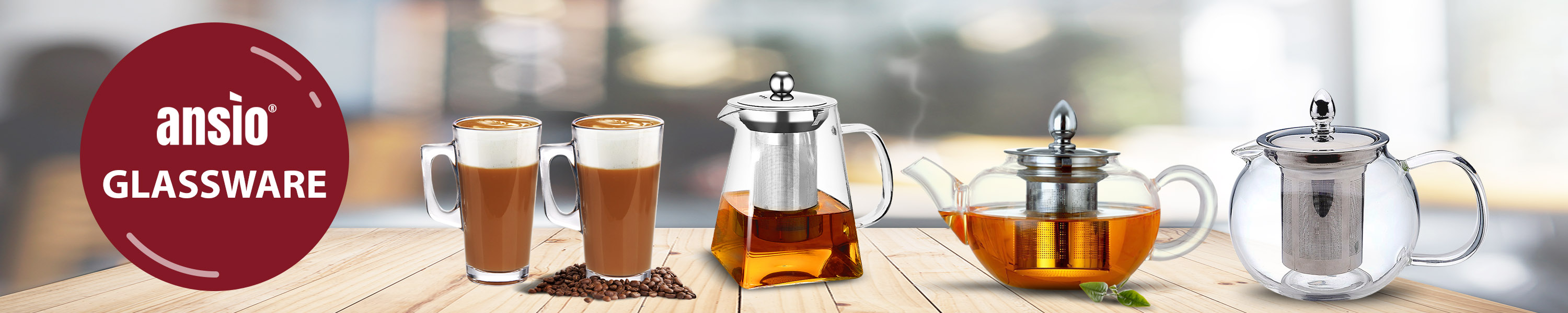 Amazon.co.uk: ANSIO Products: Glassware