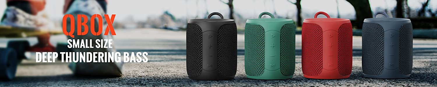 Amazon.co.uk: Immersive Sound Experience: QBOX BLUETOOTH SPEAKER