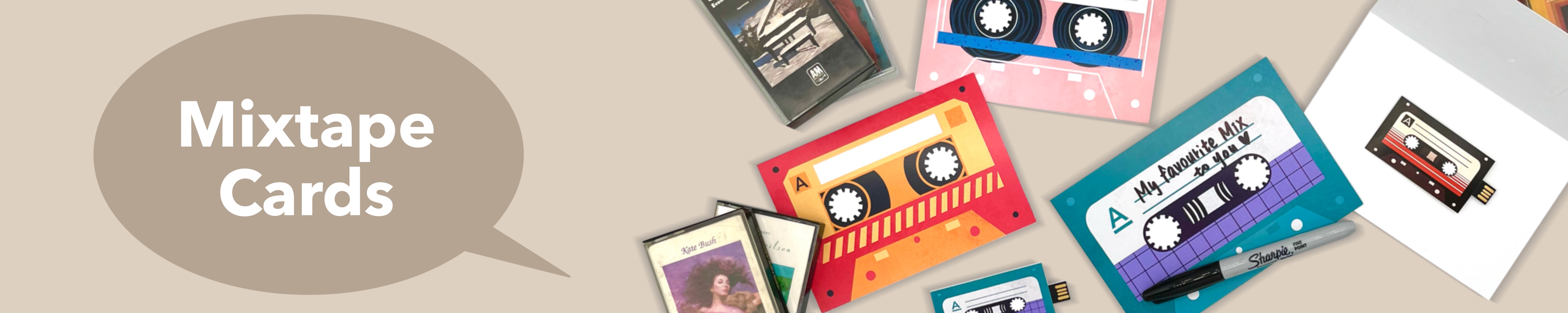 Amazon.co.uk: Talking Print: USB MixTape Cards