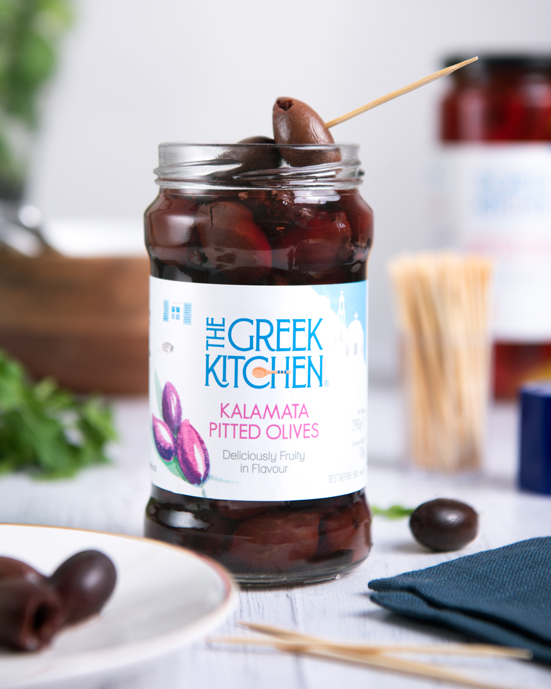 Amazon.co.uk: The Greek Kitchen: Kalamata Olives