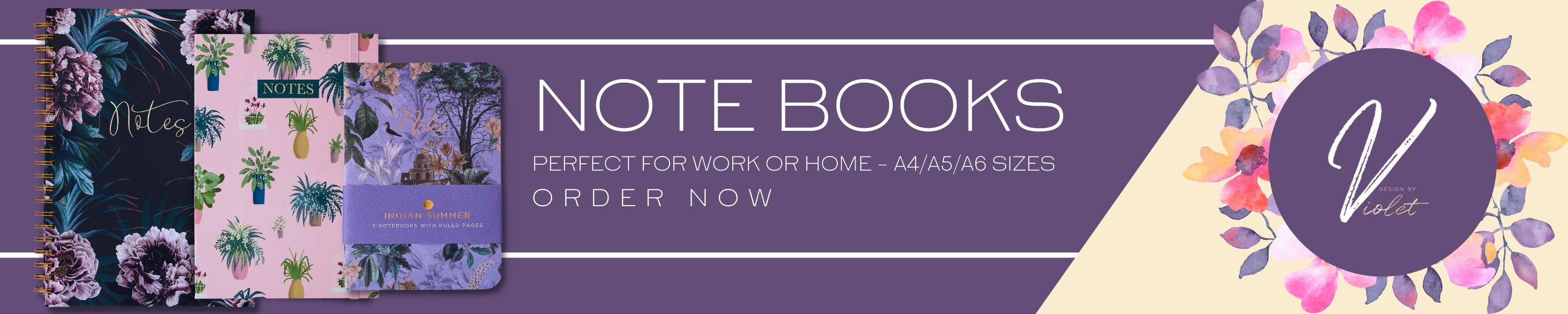 Amazon.co.uk: Design by Violet: Notebooks