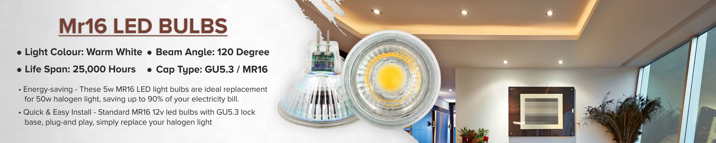 Amazon.co.uk: AcornSolution: MR16 LED BULBS