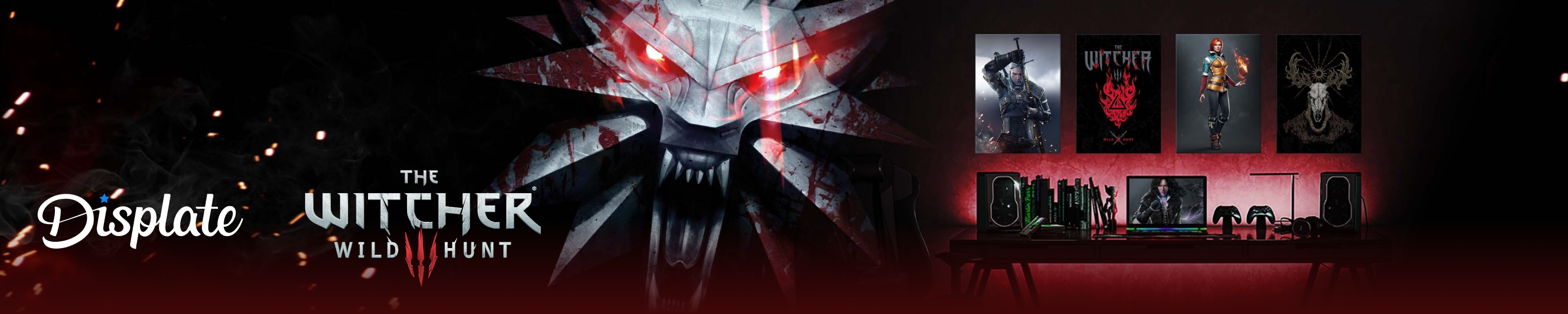 Amazon.es: Displate: Witcher 3