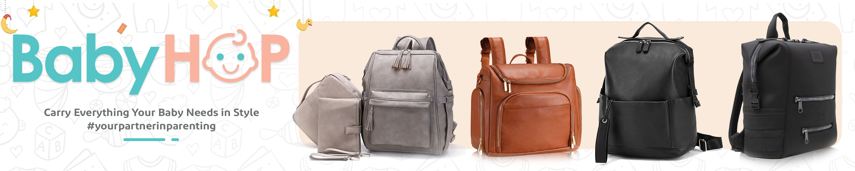 Amazon.in: BABY HOP: Diaper Bags