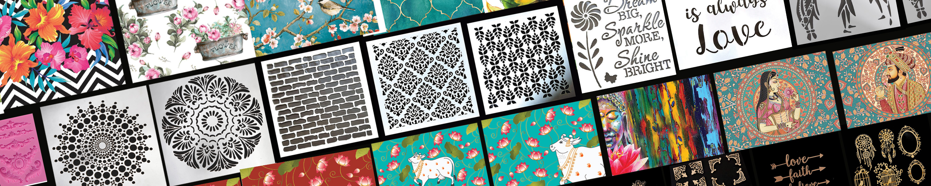 Amazon.in: Deco Dream: Stencils