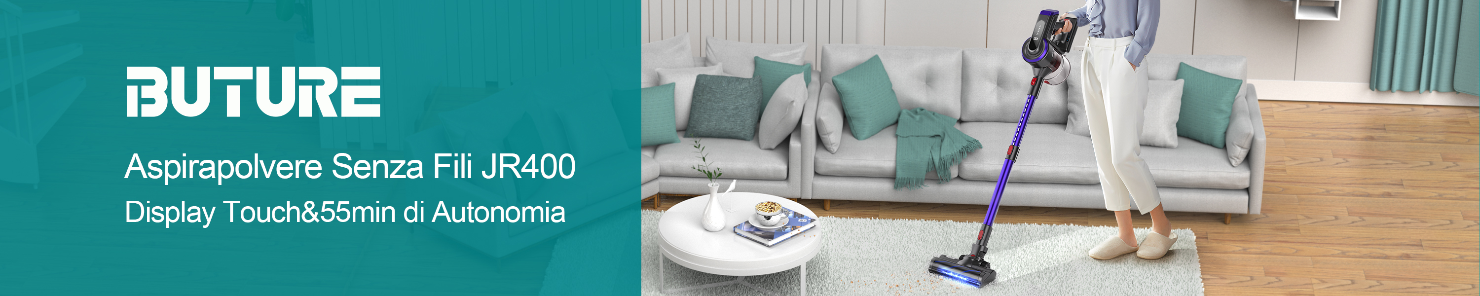 Amazon.it: BuTure: Accessori—JR400（Viola）