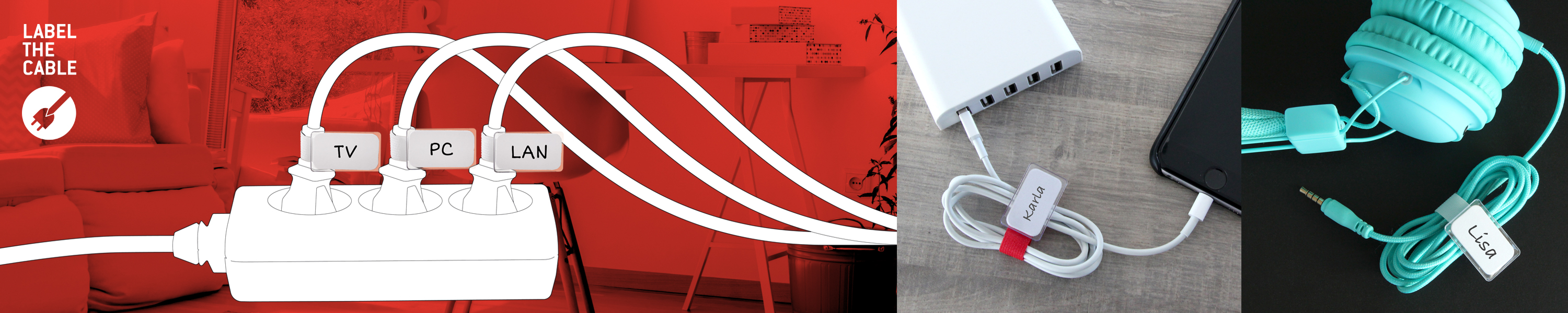 Amazon.co.uk: LABEL THE CABLE: LTC MINI TAGS