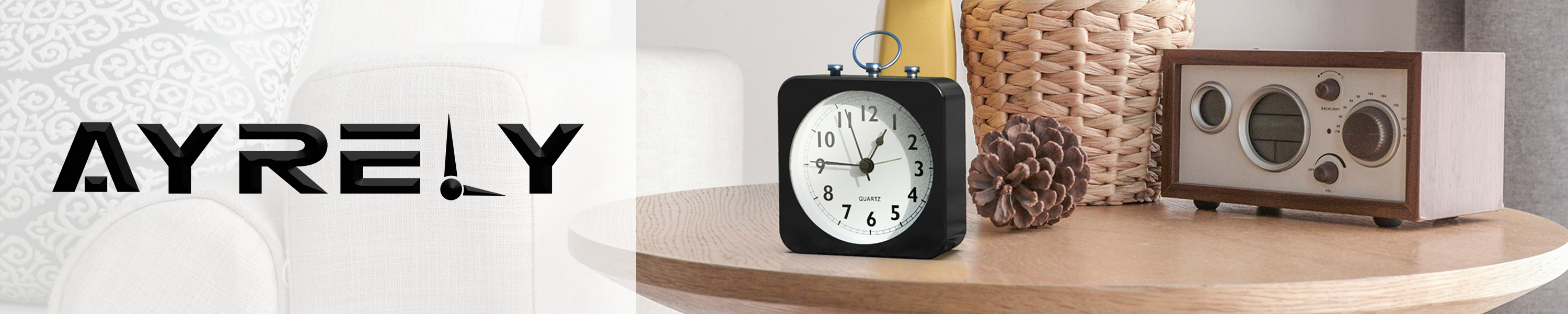 Amazon.co.uk: AYRELY: RETRO ALARM CLOCK