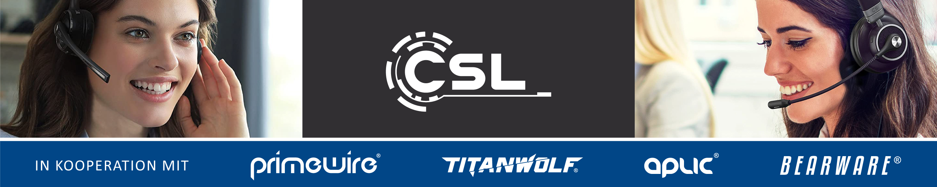 Amazon.de: CSL: Office-Headsets