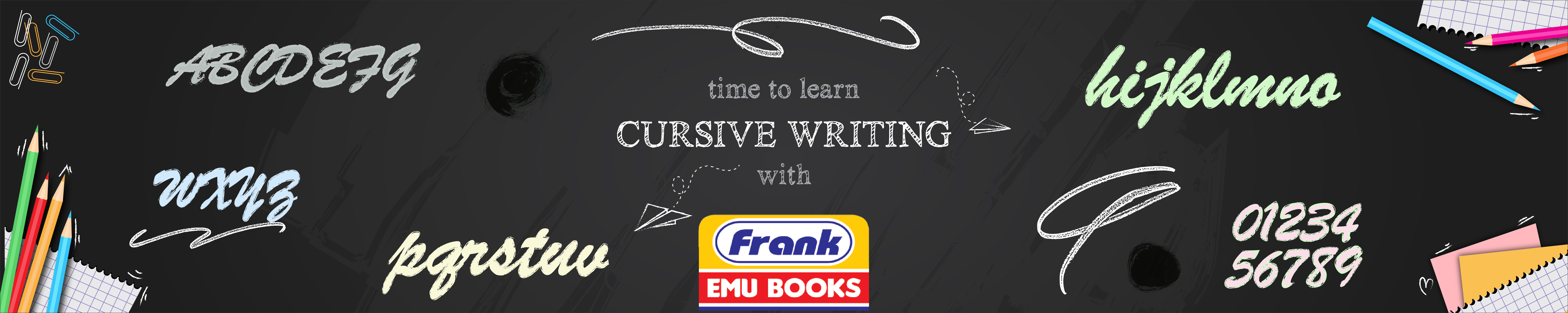 Amazon.in: FRANK EMU BOOKS: CURSIVE WRITING