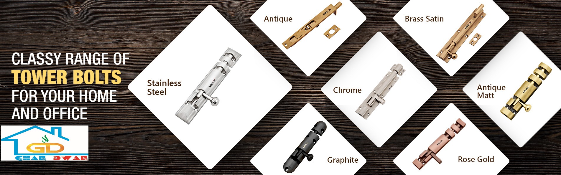 Amazon.in: GHAR DWAR: Tower Bolts