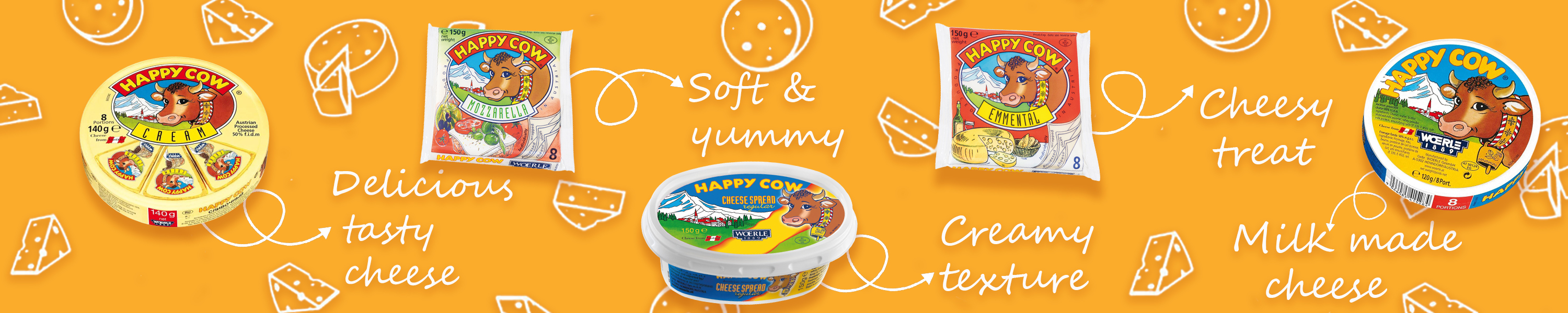 Amazon.in: Happy Cow: Cream Cheese Cubes